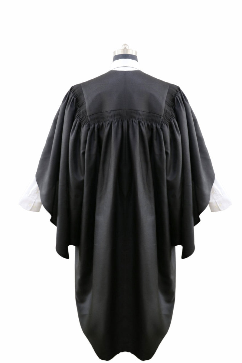 Deluxe Black Bachelors Graduation Gown - UK University Gown ...